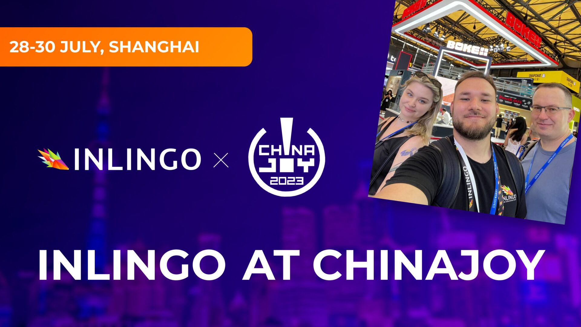 Our Unforgettable Journey to ChinaJoy 2023 in Shanghai